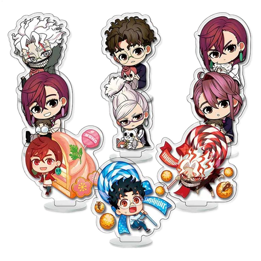 Dandadan Anime Standing Figures Cute Figure Stand Cartoon Anime Figure ...