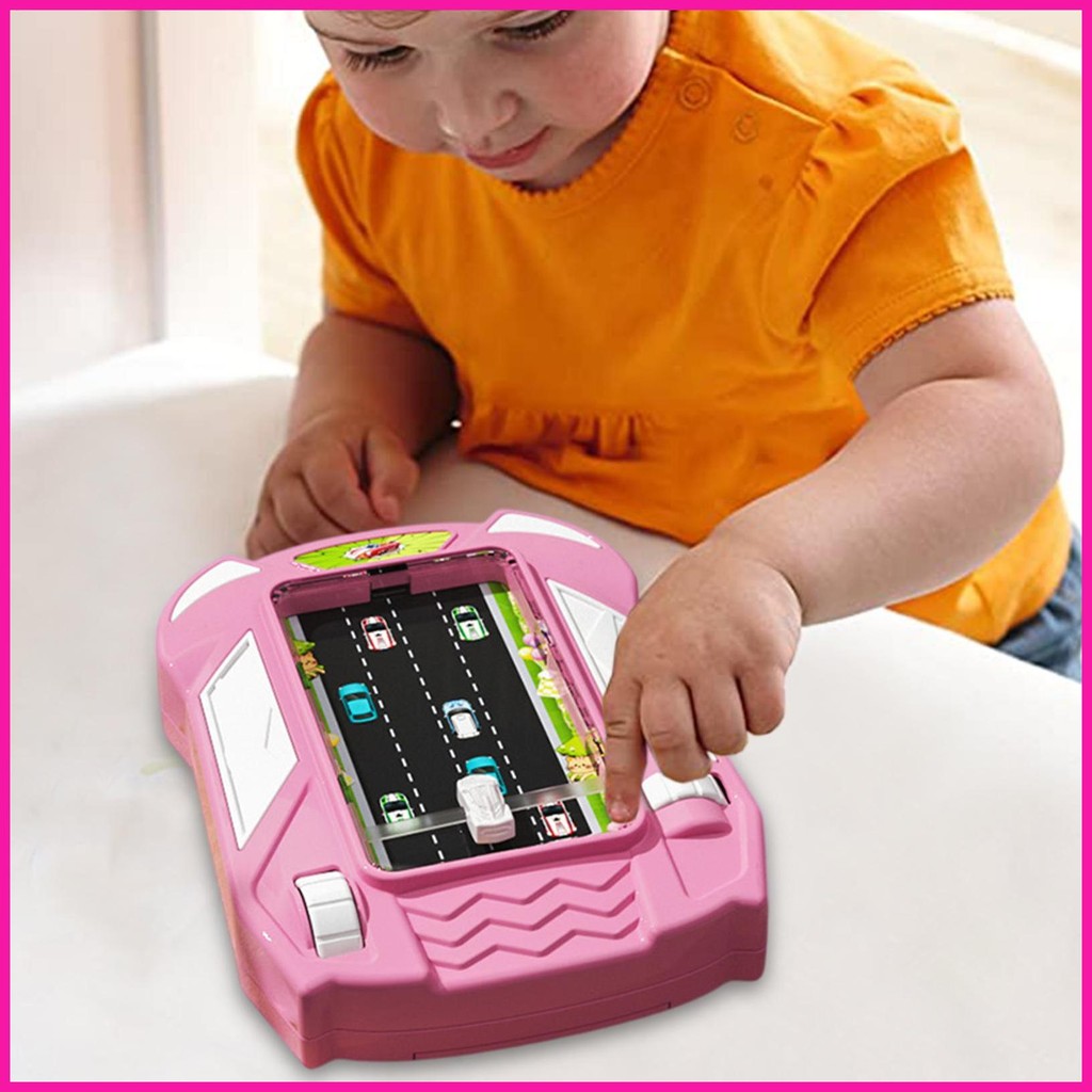 Racing Handheld Console for Kids Portable Racing Game Console Driving ...
