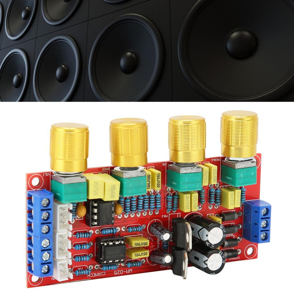 Treee HIFI Preamplifier Board AC 12V Low Noise Audio Amplifier Module ...