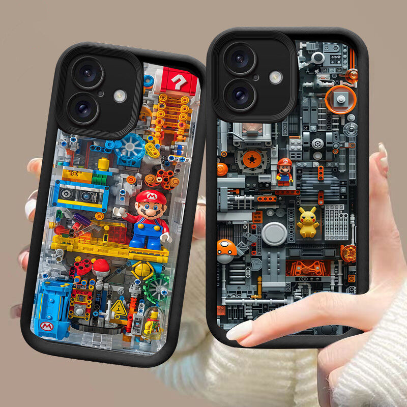 Trendy Machinery Print Super Mario Cellphone Case For Huawei Honor 200 ...