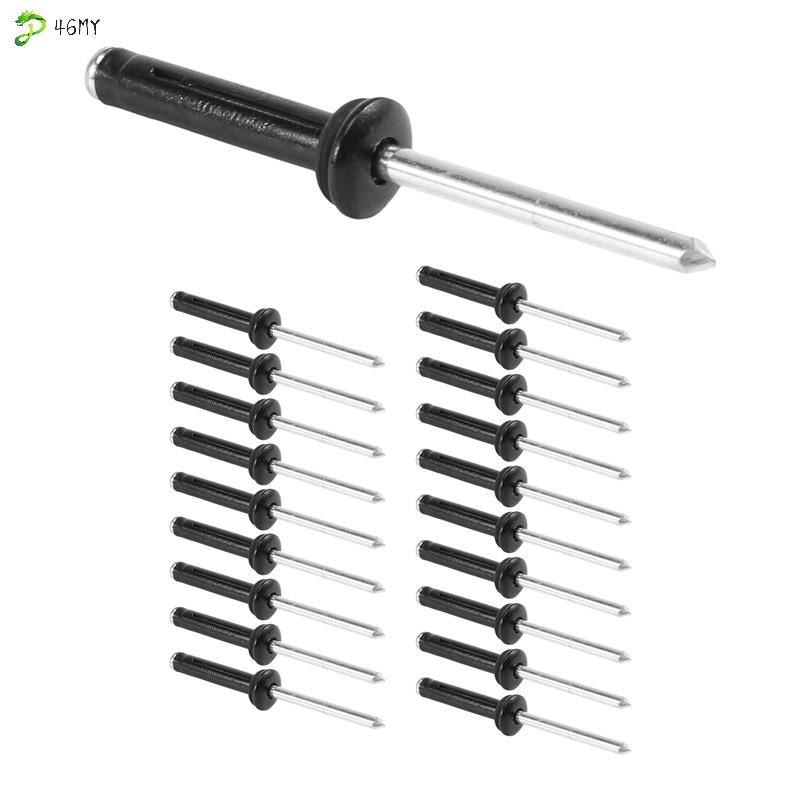 20 Pcs Tri-Grip Rivet with 20 O Rings Long Grip Tri-Fold Tri Bulb for ...