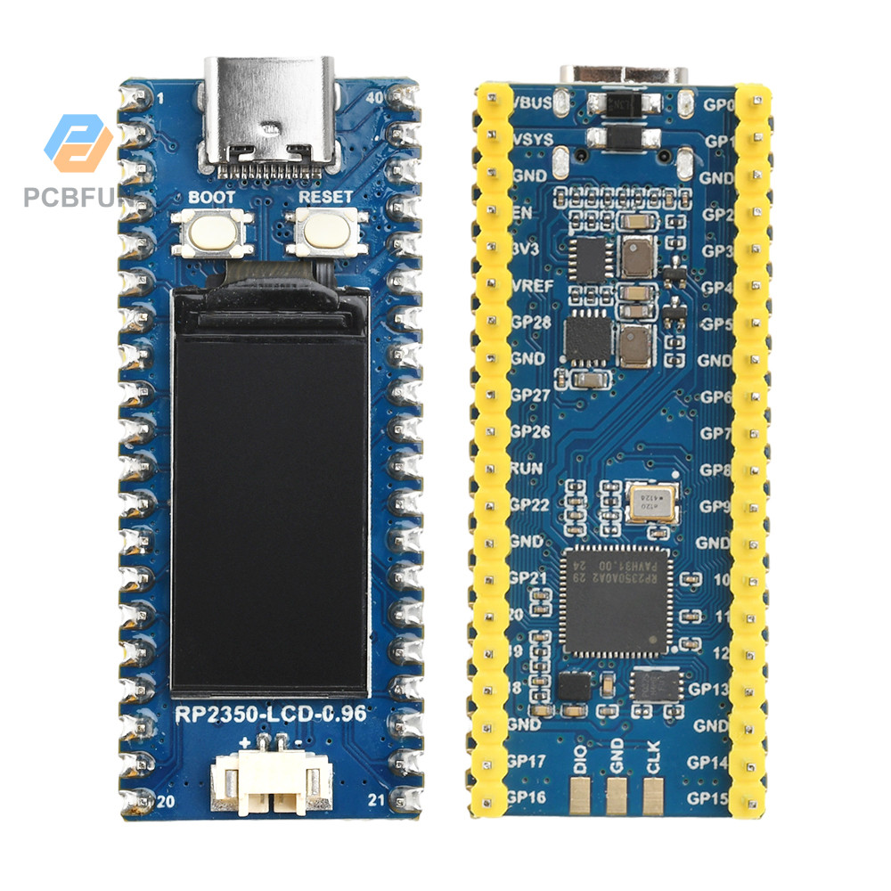 Pcbfun RP2350-LCD-0.96 Microcontroller Development Board Onboard 0.96-Inch Lcd Display Screen ...