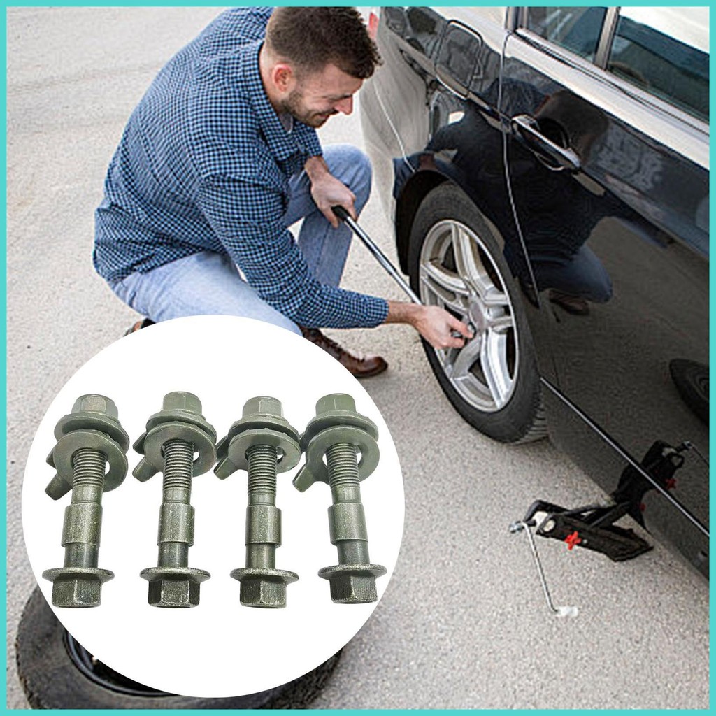Camber Bolt Kit Car Tire Positioning Eccentric Screw Wheel Correction ...