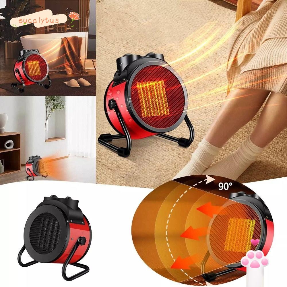 EU-FASHION Space Heater, Overheat Protection 90° Adjustable Angle ...