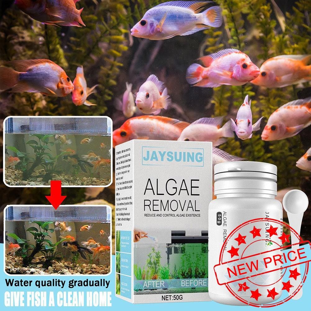 Algae And Moss Removal Aquarium Fish Tank Cleaning Tank Fish Repellent ...