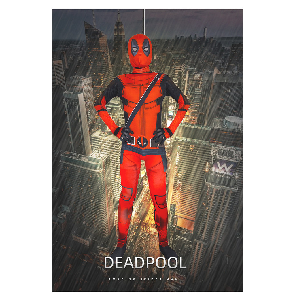 Halloween cosplay Avengers Deadpool Tights Adult cosplay Costume ...