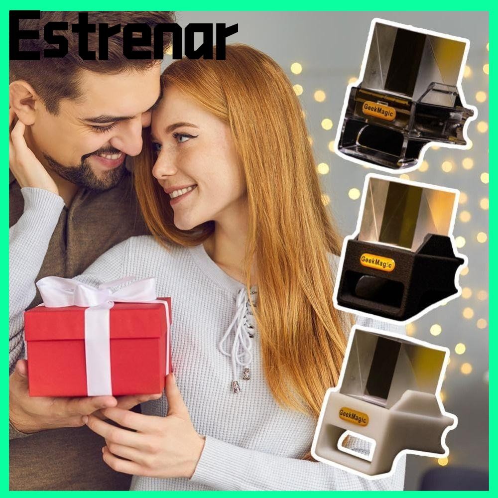 ESTRENAR Smart Clock, Hologram Cube Display Lectronic Album Smart ...