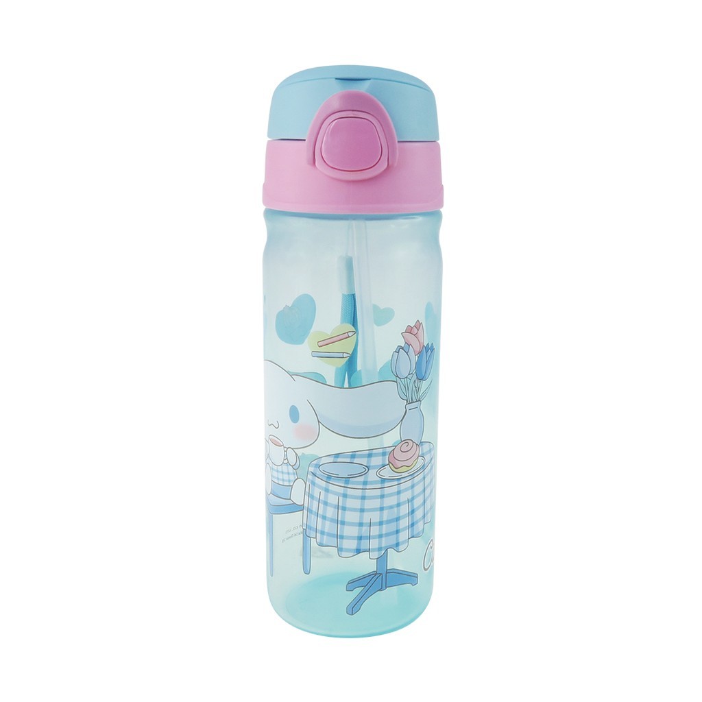 Cinnamoroll Happy PP Water Bottle With Straw (600ml)(10032) | Shopee ...