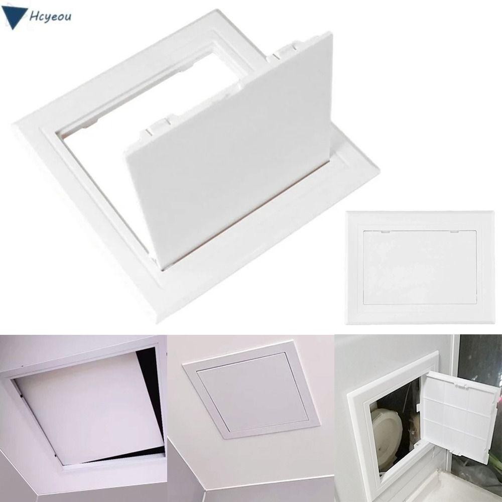 HCYEOU Access Panel Door, Plastic White Opening Flap Cover Plate ...