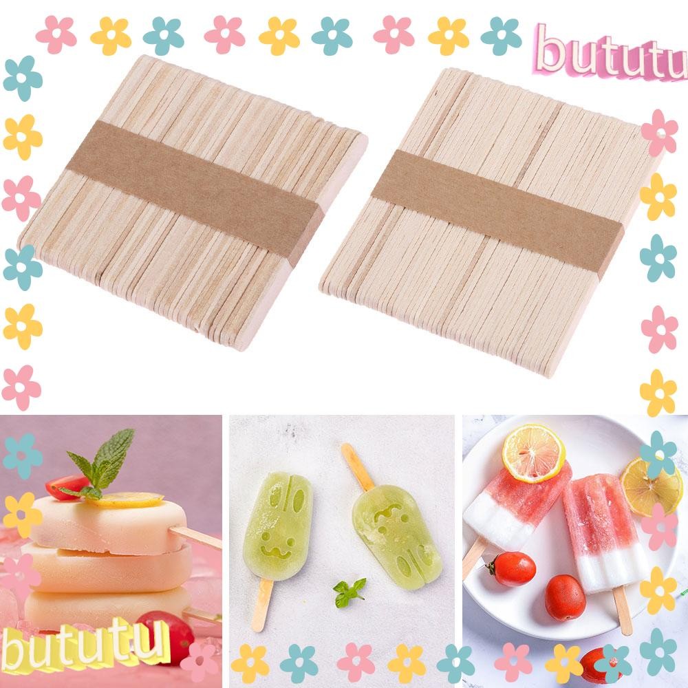BUTUTU Popsicle Stick Wooden Craft Lollypop Home&Living Kids Arts Wood ...