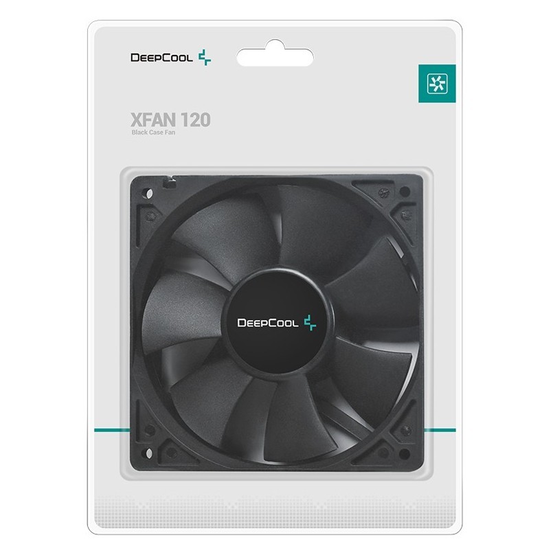 HITAM Fan Casing 12Cm Black DeepCool XFan 120 Fan Deep Cool Fan Case ...