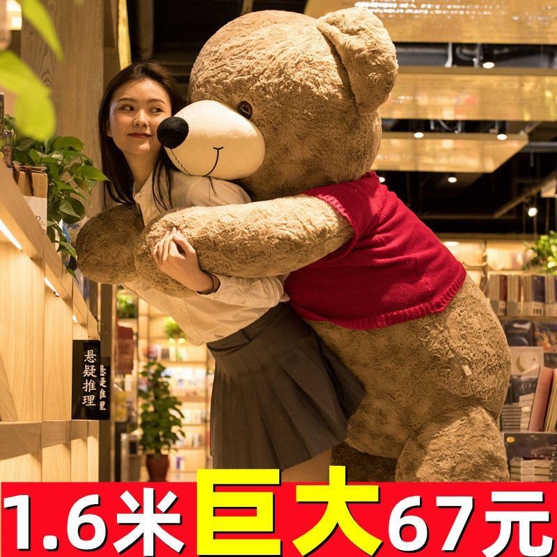 Children Soothing Ragdoll Plush Toy Teddy Bear Hug Bear Birthday Gift ...