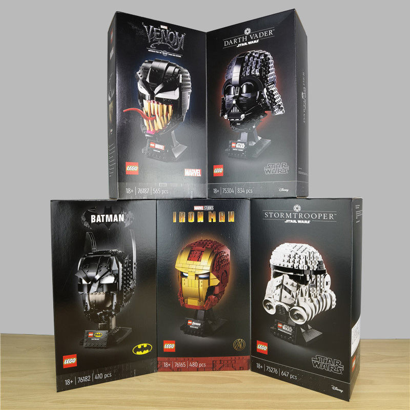 Lego Building Blocks 76165 Iron Man 76187 Venom 75328/75327 Batman ...