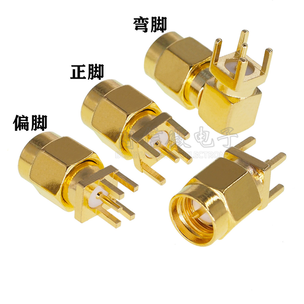 Sma-je Male Seat Positive Pin Eccentric Pin Curved Pin Male Connector ...