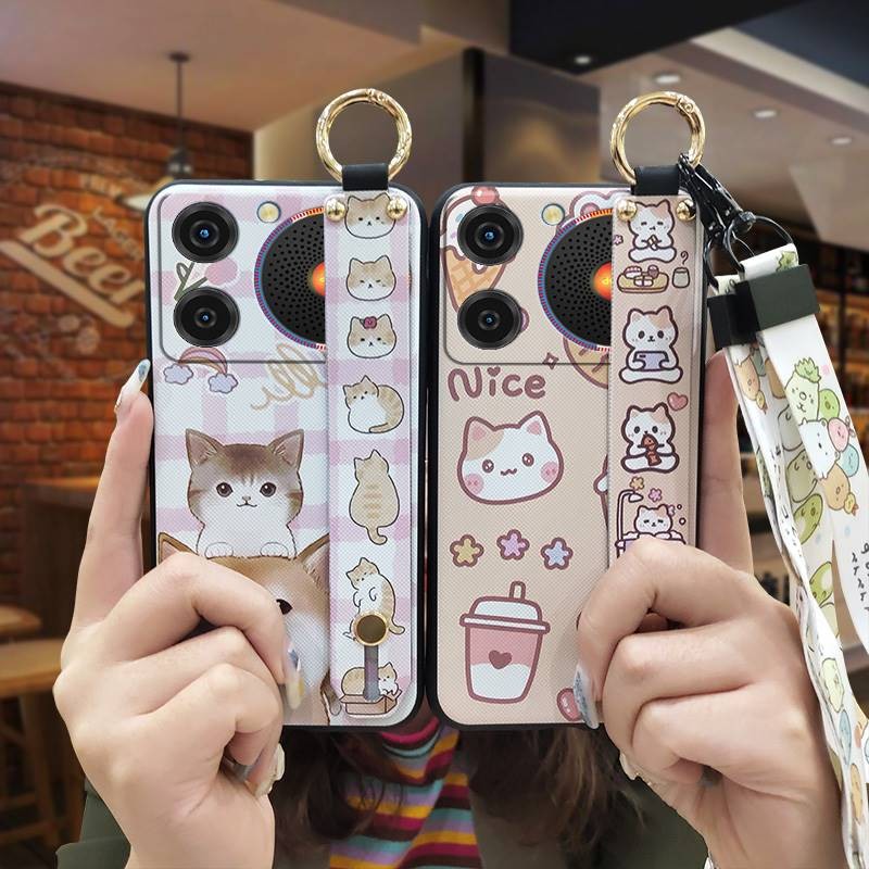 Lanyard Anti-dust Phone Case For ZTE Nubia Music Back Cover protective ...