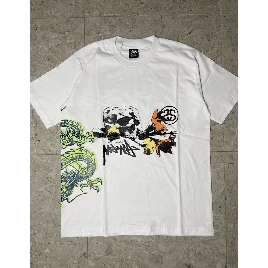 Stussy Strike Pig Dyed - White | Shopee Malaysia
