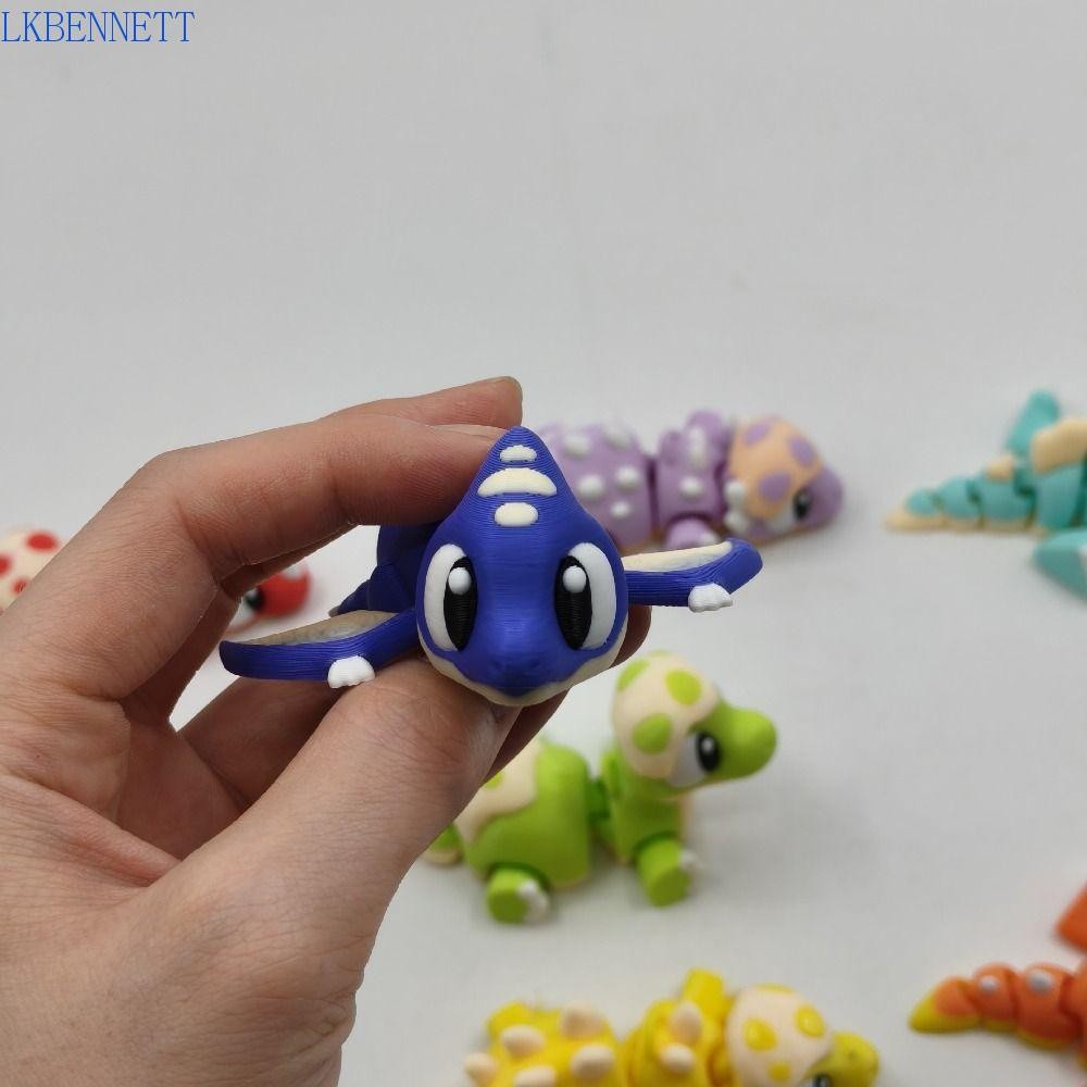 LKBENNETT 3D Rotatable Articulated Dragon, Realistic Movable Joints 3D ...