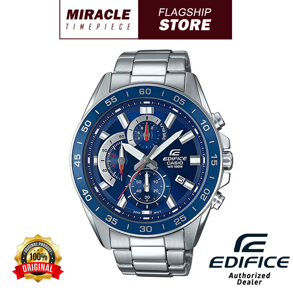 Casio Edifice Series Chronograph Men Watch EFV-550D-2A / EFV-550D-2 ...