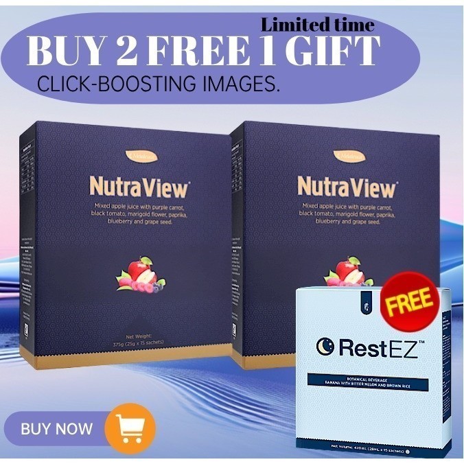 BUY 2 FREE 1(30ml Lotion)NutraView- combines scientifically researched ...