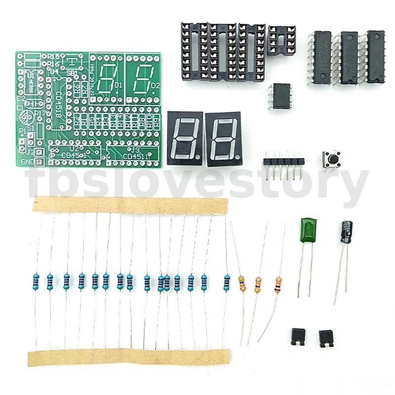 1-99s Countdown Timer DIY Electronic Kit Parts Set | Shopee Malaysia