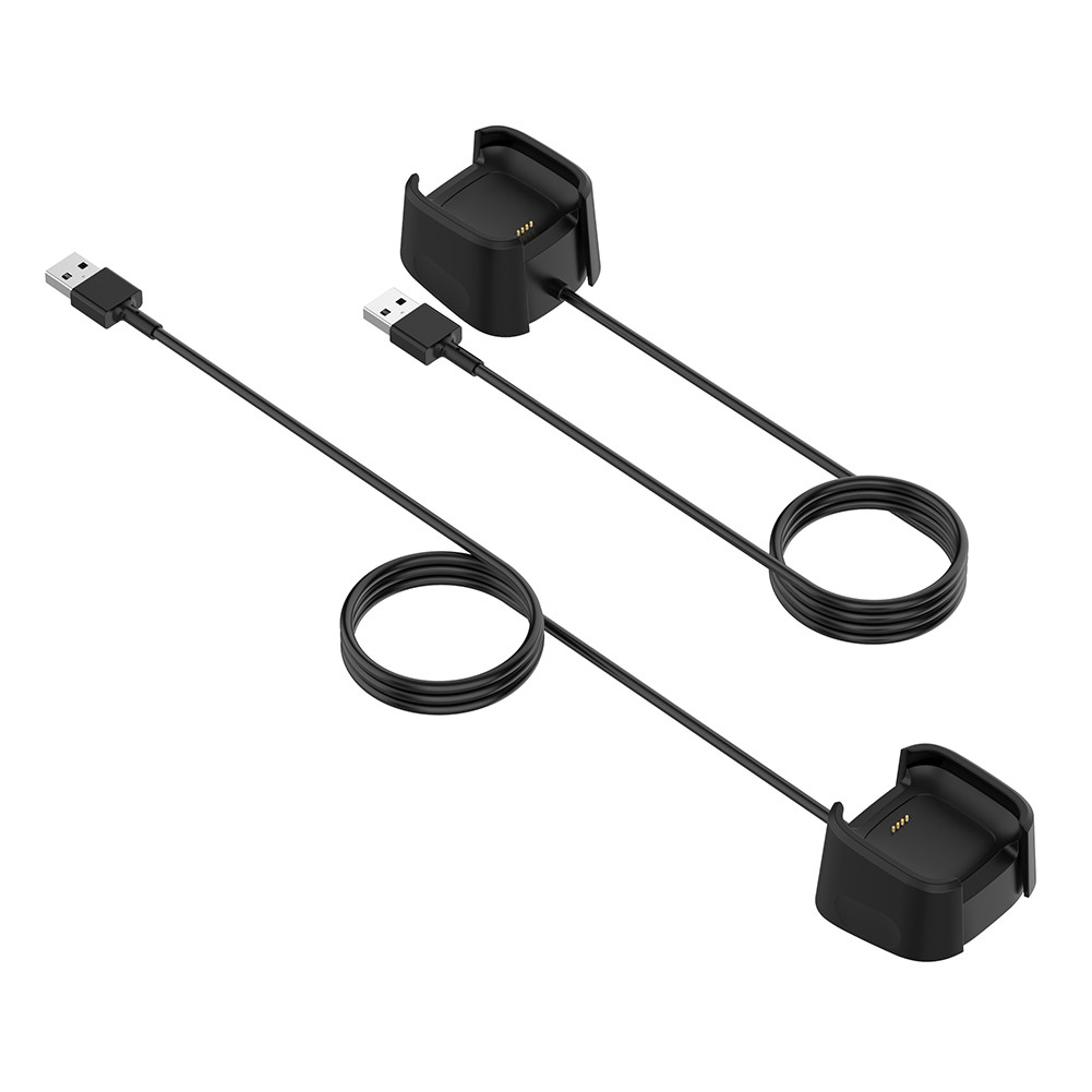1m USB Charger Cable for Fitbit Versa 2 Charging Cable Smart Watch ...