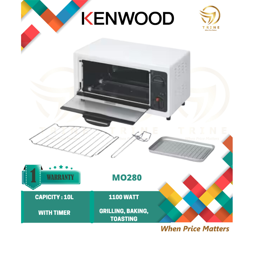 KENWOOD OVEN TOASTER MO280 10L WITH GRILL 1100W | Shopee Malaysia