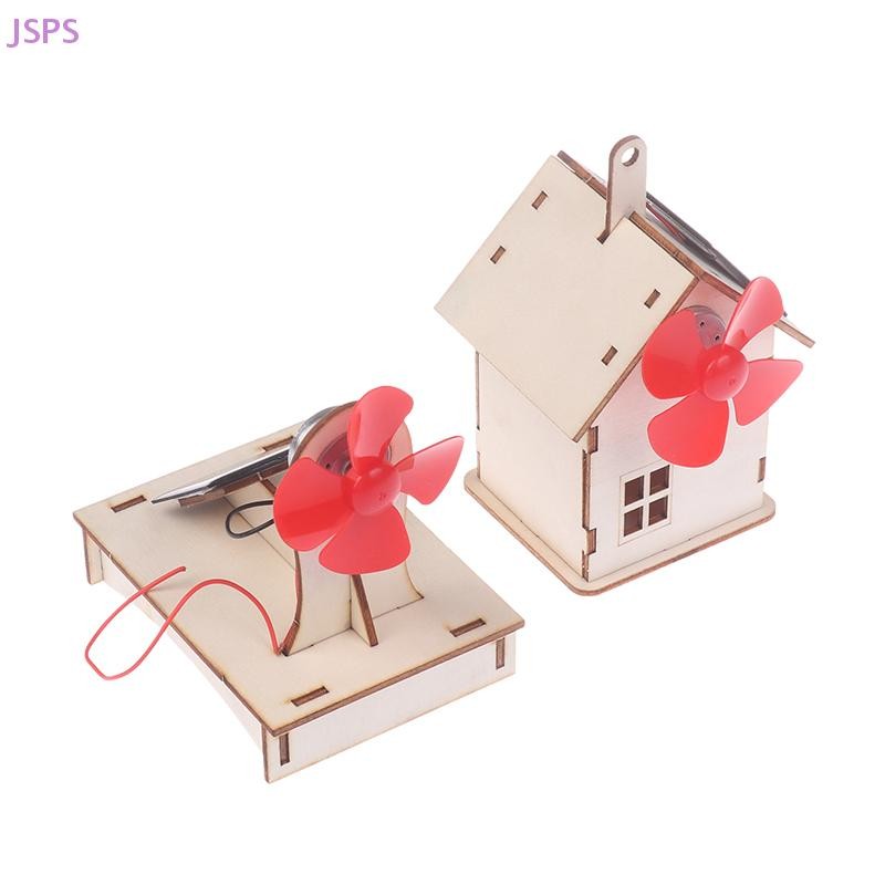 JSPS 1 Set Boy Windmill Science Solar Toy DIY Physics Educational Kit ...