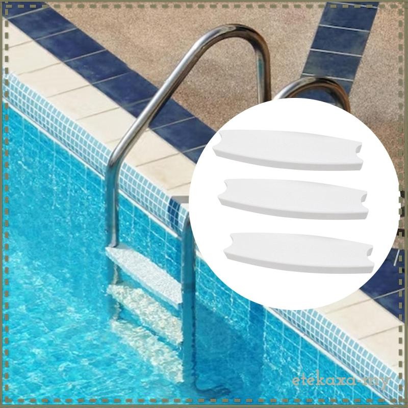 [EtekaxaMY] 3 Piece Pool Entry Rung Set, Pool Ladder Rung Set, Stable ...