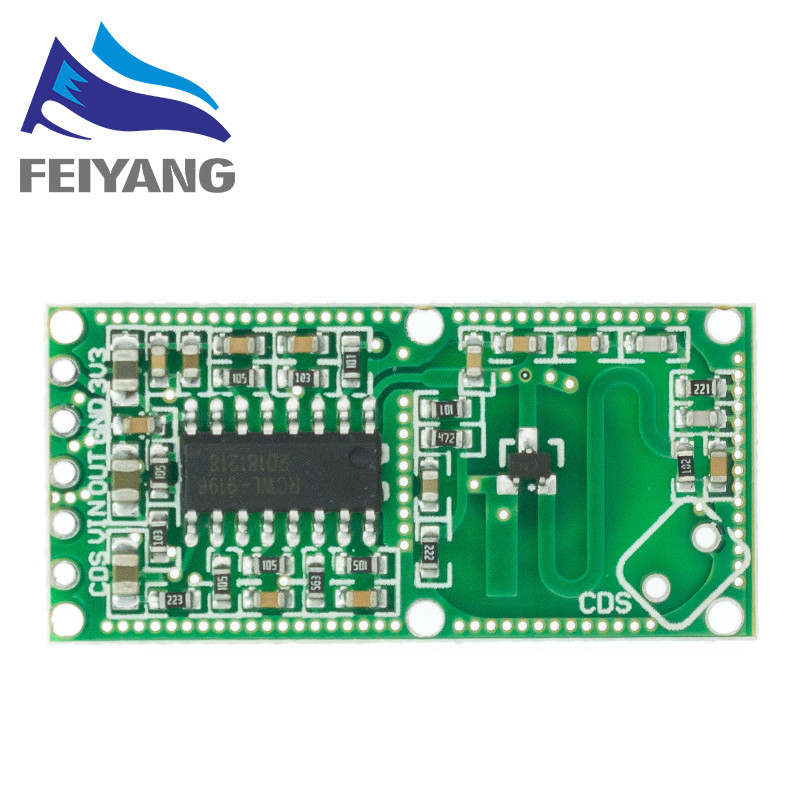 RCWL-0516 microwave radar sensor module Human body induction switch ...