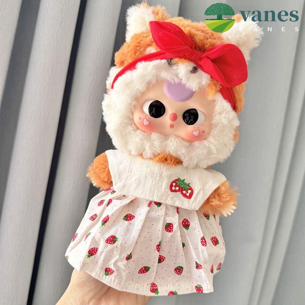 VANES 1 set 20cm Plush Dolls Clothes, Plush Dolls Outfit Dress Suit ...