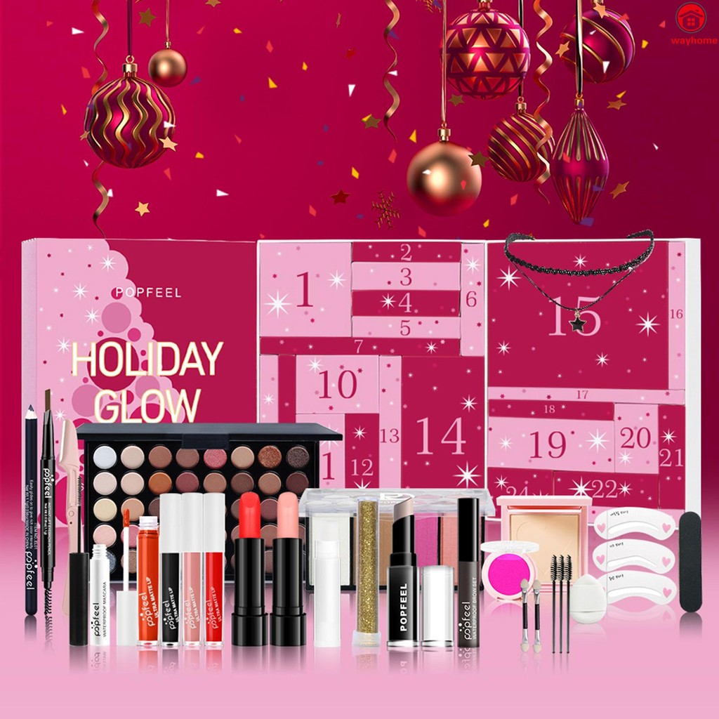 Beauty Advent Calendar Cosmetics Set Christmas Beauty Countdown Set ...
