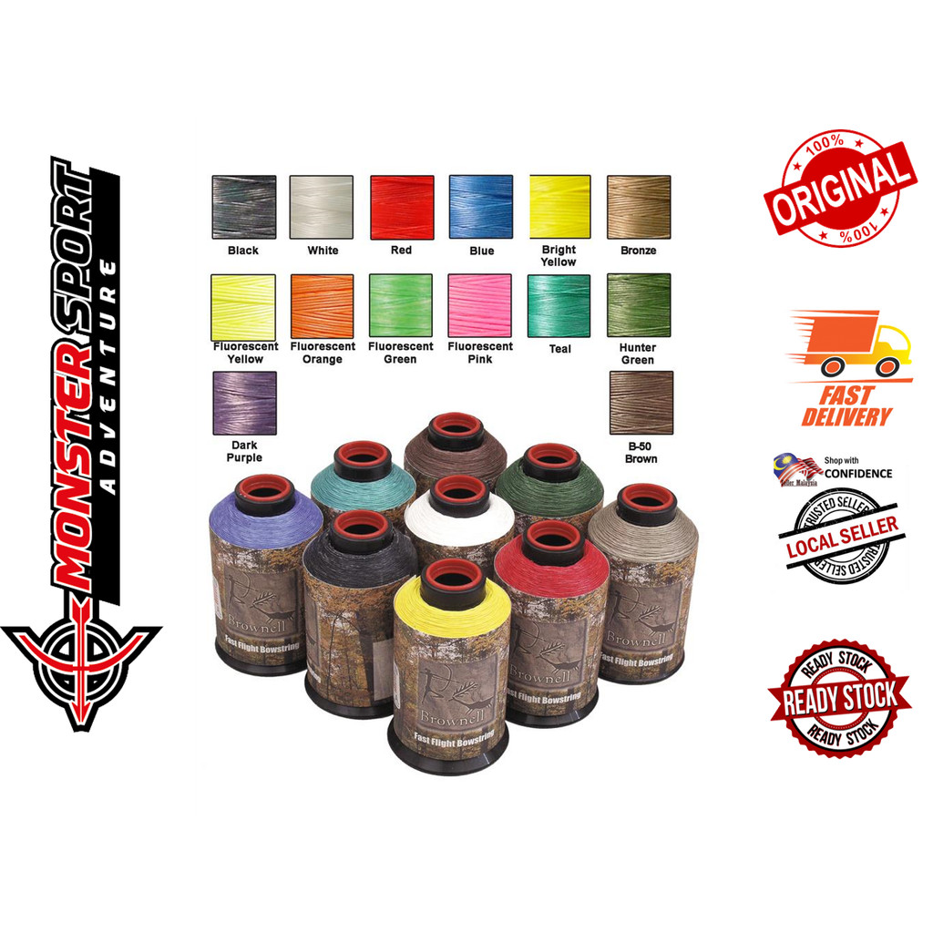 Archery Brownell Archery String Material Fast Flight Plus FF String Recurve String 1/4lbs Making ...