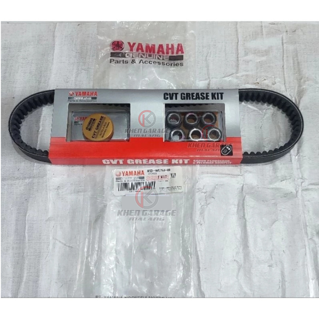 B5d-we76j-00 VANBELT V-BELT VBEL VANBEL KIT SET ROLLER YAMAHA FREEGO ...