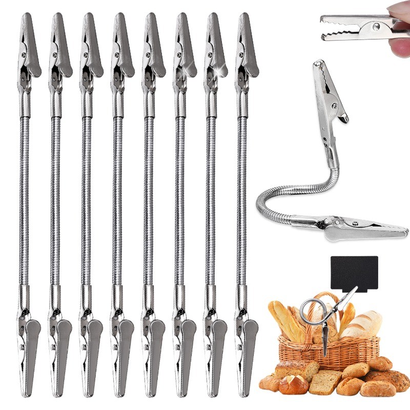 Double-headed Crocodile Clip - DIY Photo Display Clamp - Price Tag ...