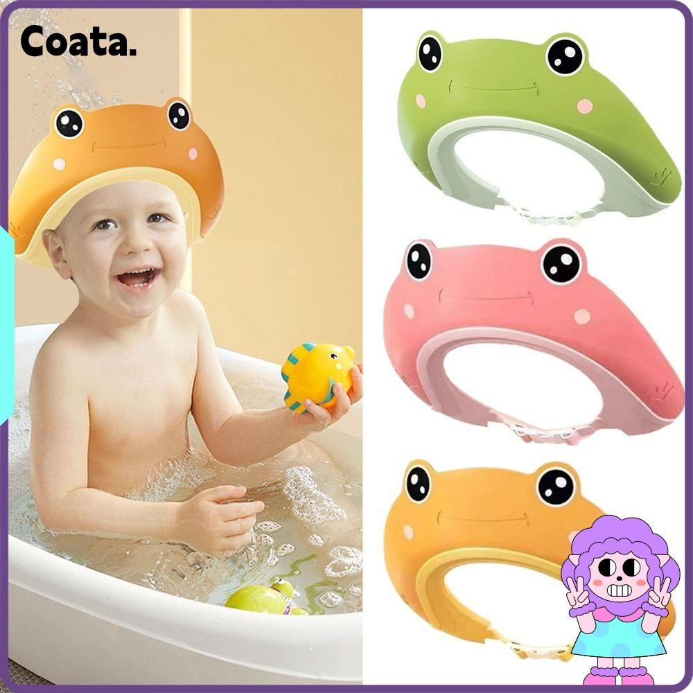 COATA Hair Wash Hat, Hair Shield Bathing Baby Shower Cap, Ear ...
