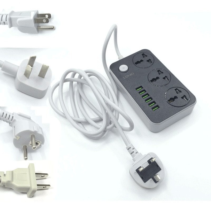 Ldnio LDNIO SC3604 Power Socket Multi-Function Power Drag Board Switch ...
