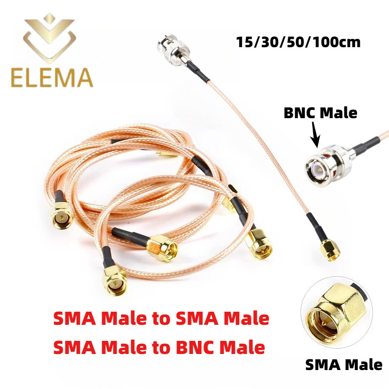 SMA-J Male To SMA-J Male Connector wire RG316 Connector wire SMA-J To BNC-J Connector wire RF ...