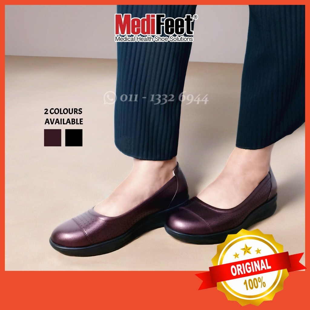 MEDIFEET MP9103 Health shoes Kasut kesihatan Women shoe arch support ...
