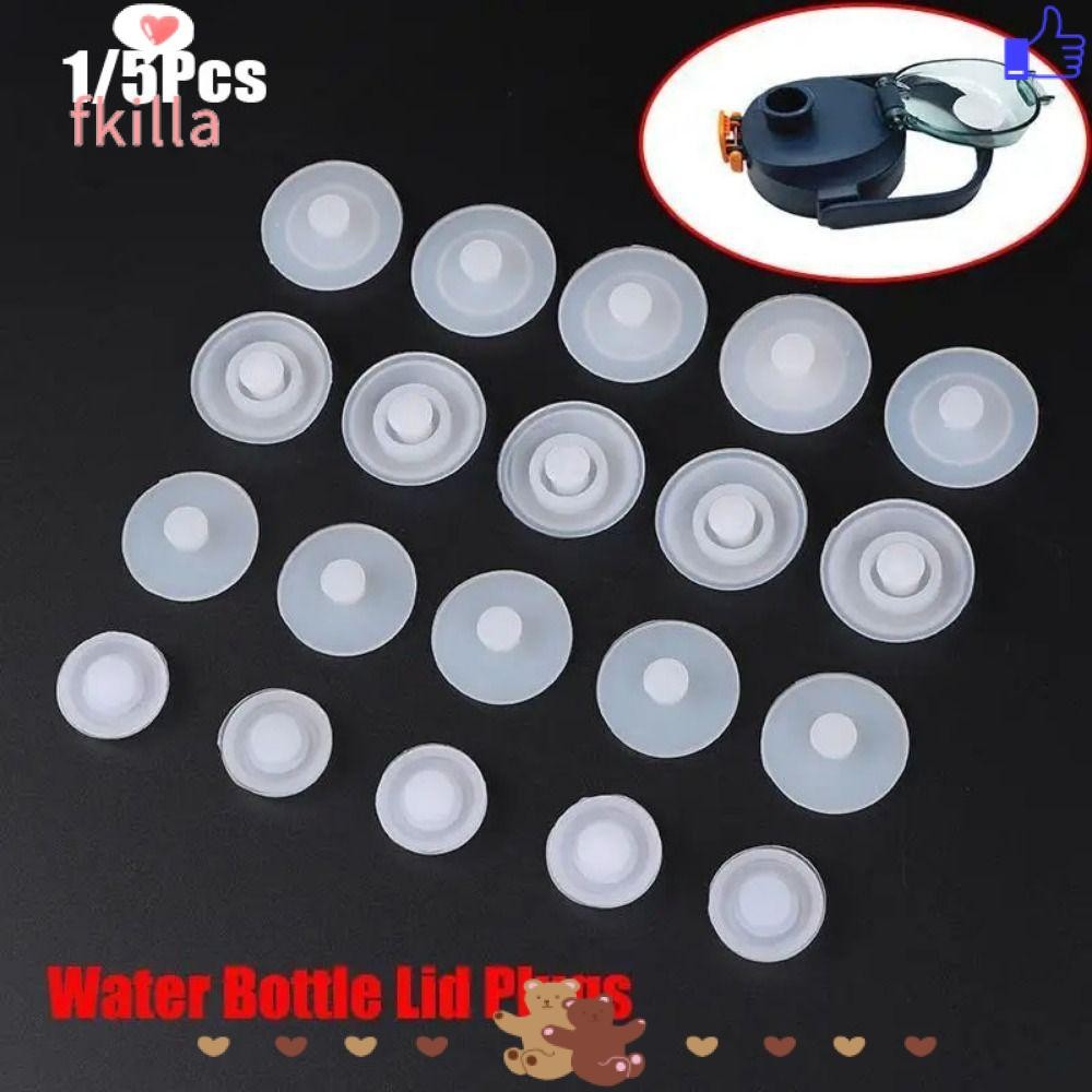 FKILLA1 1/5Pcs Seal Plug, Silicone Coffee Cup/Travel Tumbler/Mug/Vacuum ...