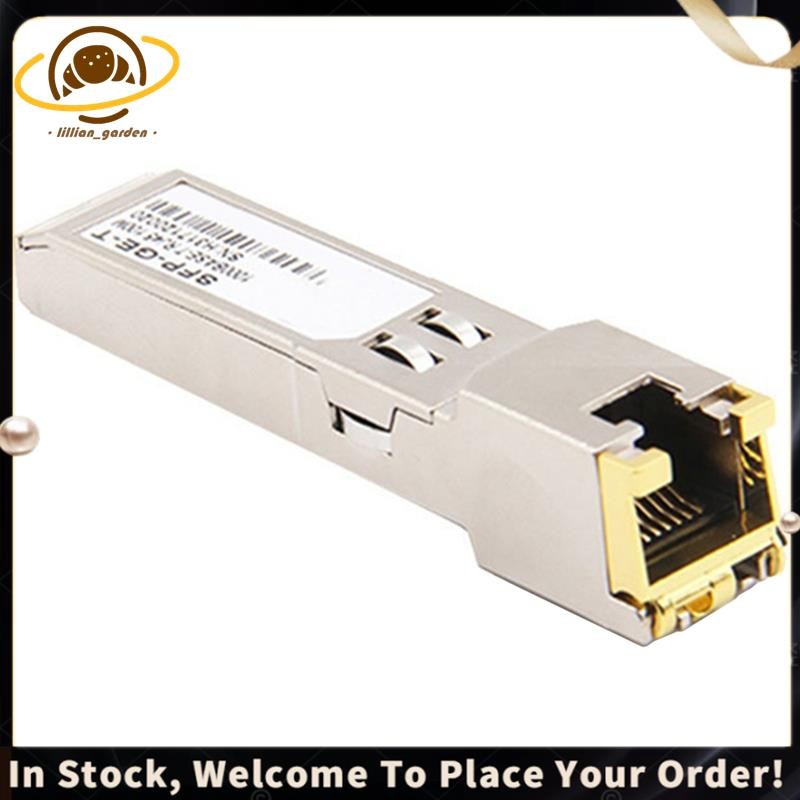 SFP Module RJ45 Switch Gbic 10/100/1000 Connector SFP Copper RJ45 SFP Module Gigabit Ethernet ...