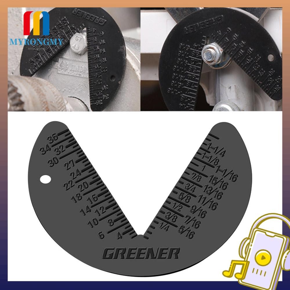MYRONGMY Nut Measure Gauge, Convenient Hexagon Screw Screw Bolt Gauge ...