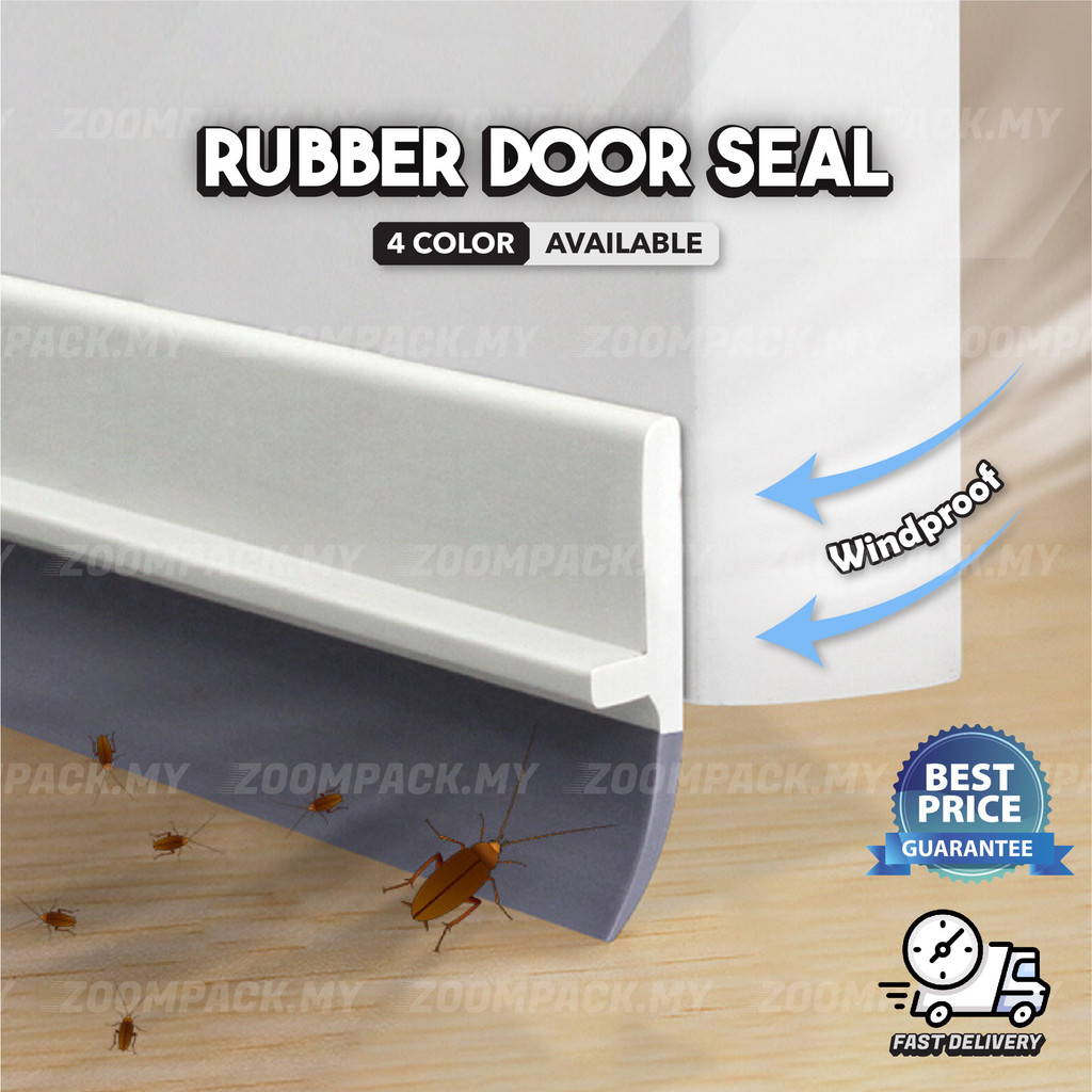 ZoomPack 3M Adhesive Door Stopper Rubber Waterproof Sound Proof Block ...