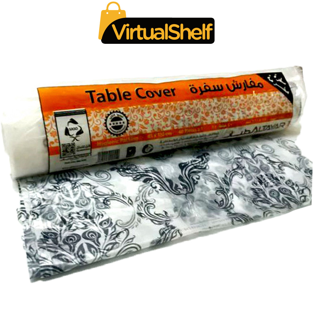 Al Tayar Table Cover ( Sofra ) 85x100cm 40pcs | Shopee Malaysia
