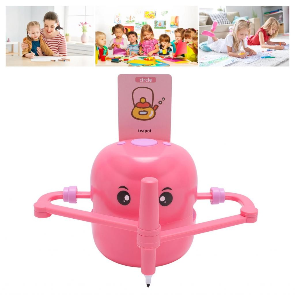Apill Interactive Educational Drawing Robot for Kids Montessori Toy ...
