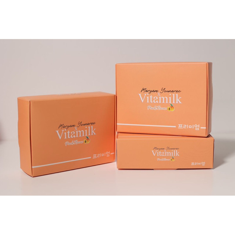 VITA BOOSTER VITAMILK 10 Sachet (Peach & Strawberry) | Shopee Malaysia