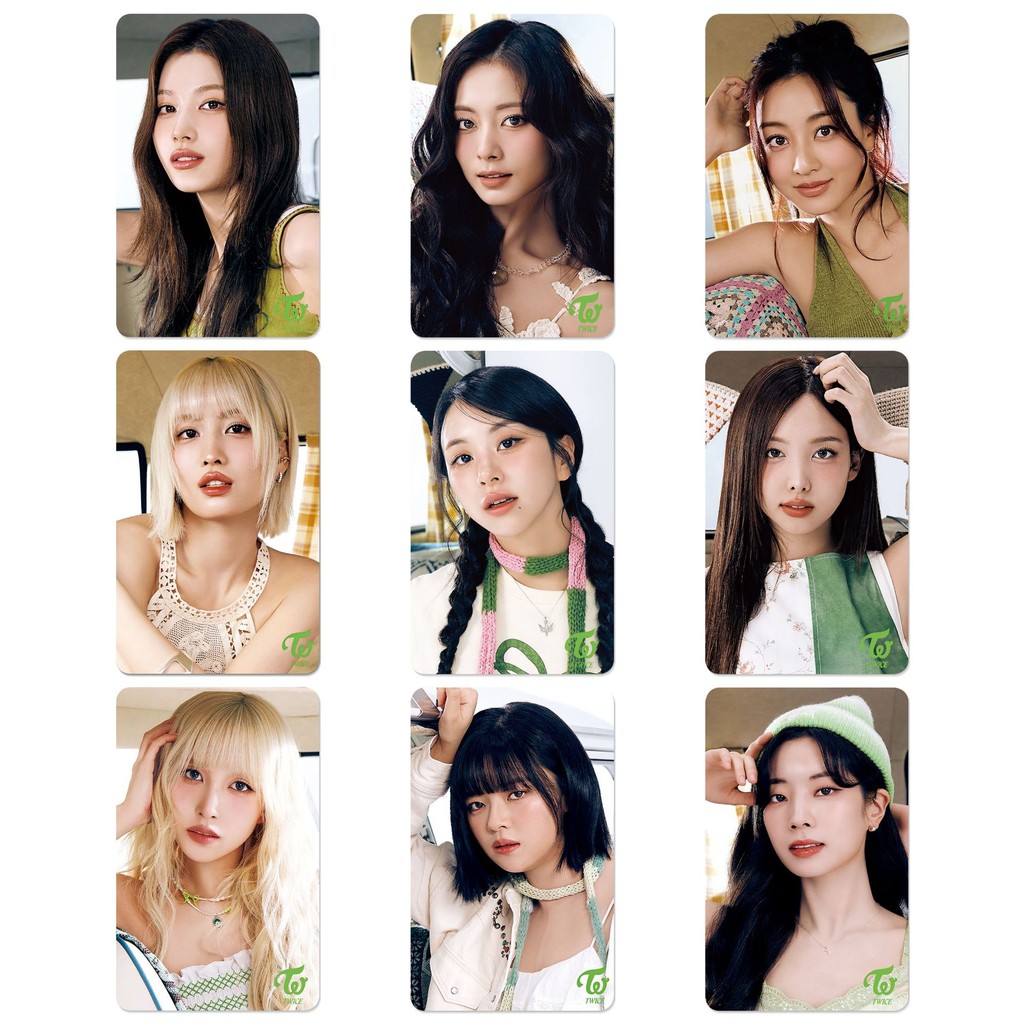 5-9pcs TWICE 5th GENERATION BEST ALBUM Lomo Cards Strategy 2025 Season ...