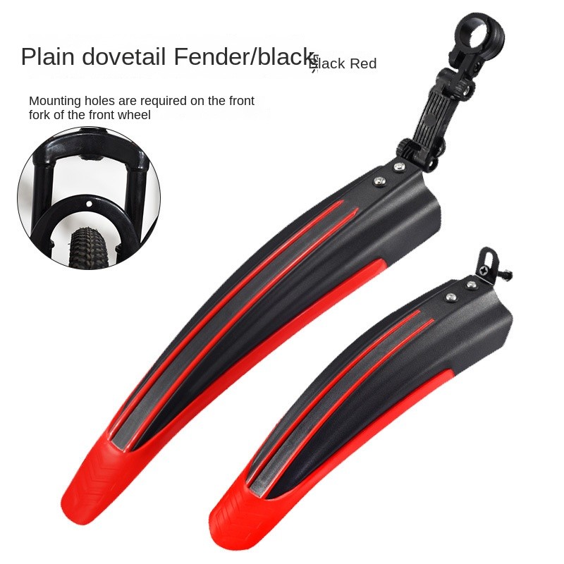 Bicycle Fender Universal Mountain Bike 26-inch Front and Rear Wheel ...