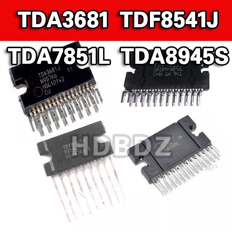 TDA3681 TDF8541J TDA7851L TDA8945S Power Amplifier Chip IC | Shopee Malaysia