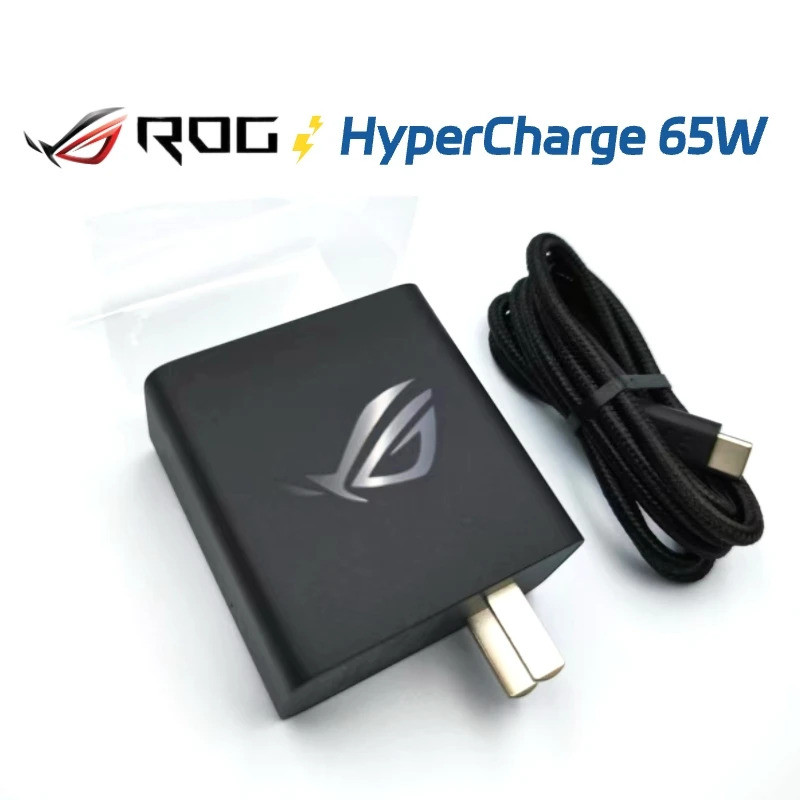 Original ASUS ROG 65W Fast Hyper Charging Set Travel Charger adapter ROG phone 2 3 5 5s 6 7 8 ...
