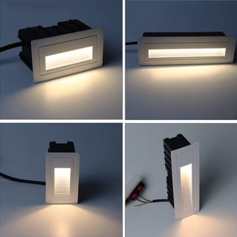 Outdoor Waterproof IP65 footlight Lighting Recessed Wall Lamp LED ...